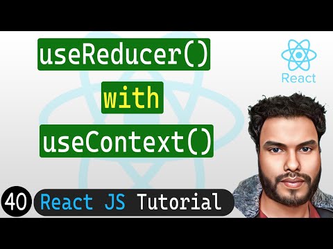useReducer with useContext Hook in React | React JS Tutorial