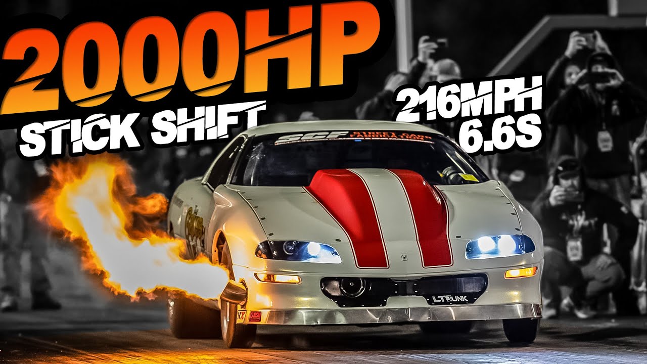 2000HP "Grubb Worm" Is a Manual Camaro That Can Do the Quarter Mile in ...