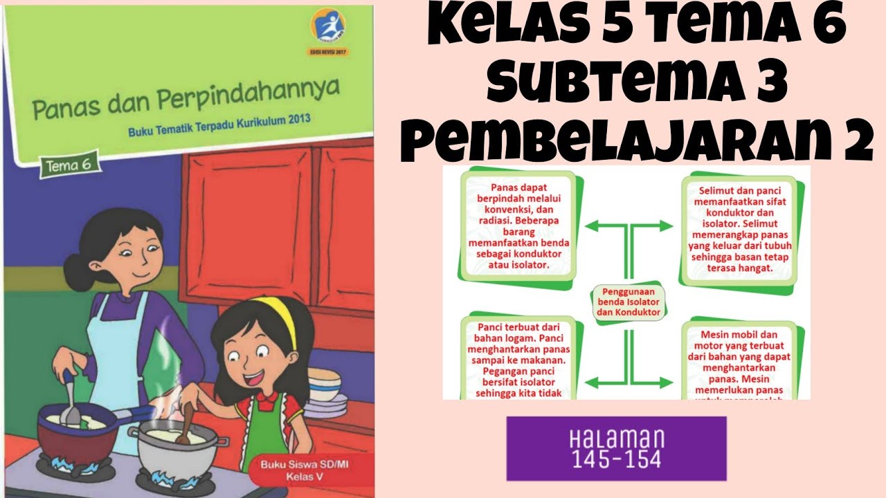 Kelas 5 Tema 6 Subtema 3 Pembelajaran 2 Halaman 145,146,147,148,149,150,151,152,153 dan 154