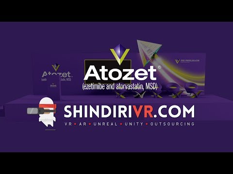 Atozet VR medicine app
