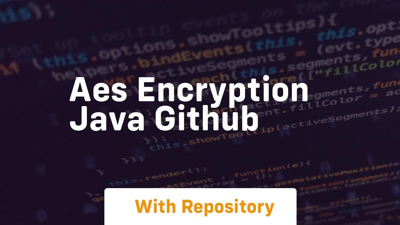 aes encryption java github