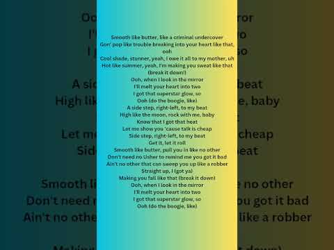 BTS/ butter song lyrics