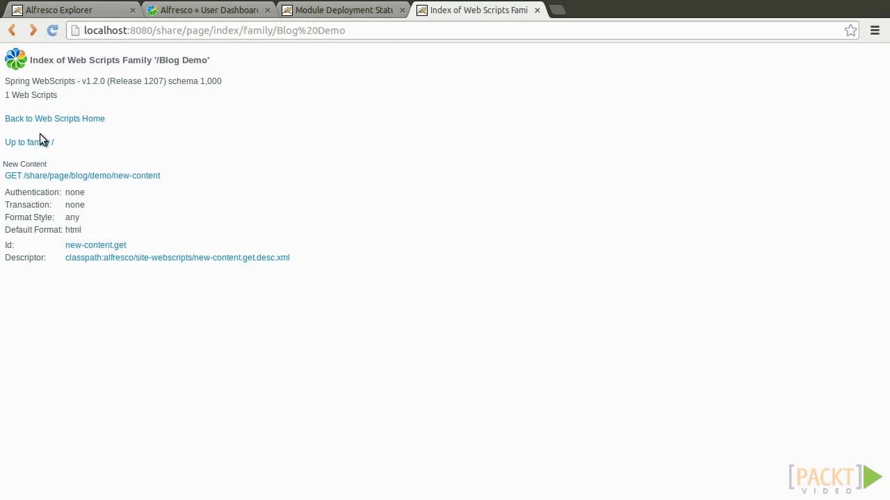 Alfresco 4 ECM Implementation Tutorial: Adding Content to Dashboard | packtpub.com