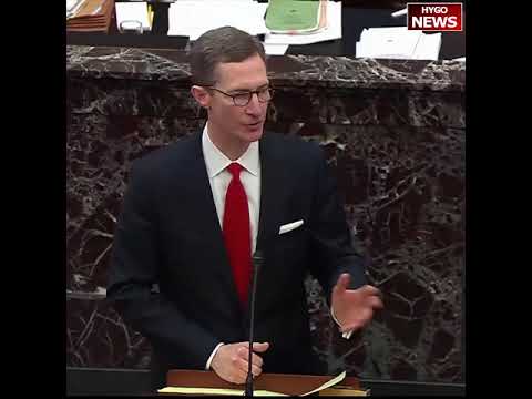 Patrick Philbin's closing arguments in Senate Trump impeachment trial ...