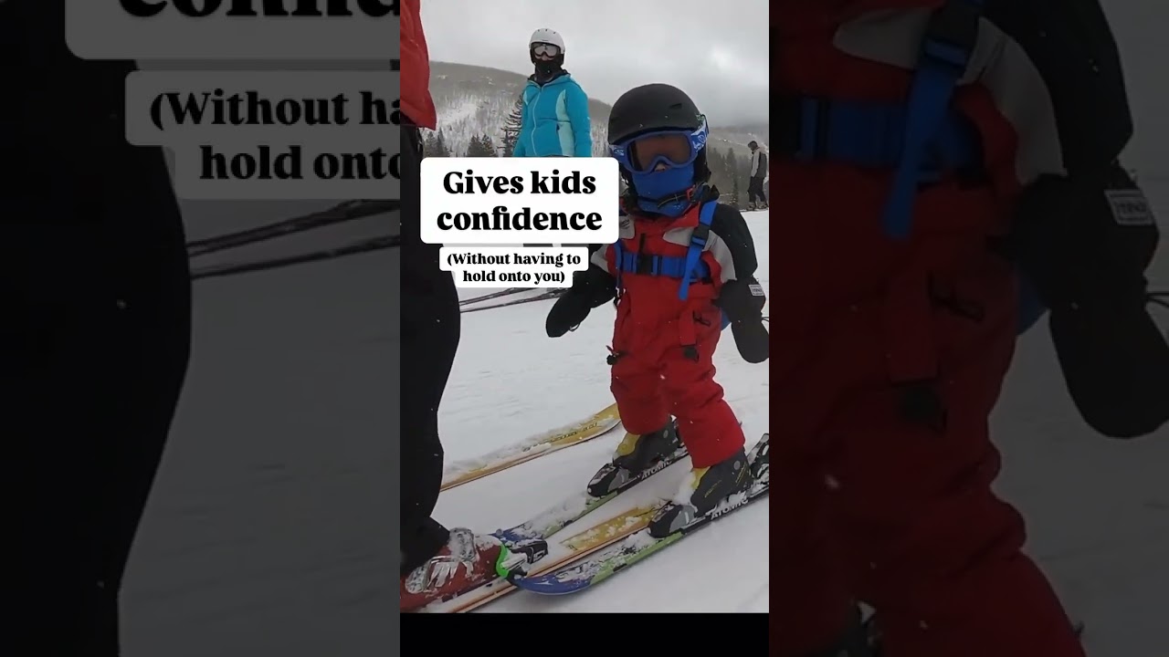 Our Secret Tip for Teaching Toddlers and Babies to Ski