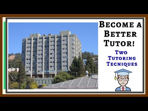 How to be a better tutor? Different Tutoring Techniques