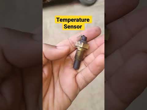 how to work temperature sensor in your car #shorts