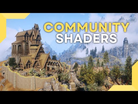 Skyrim Community Shaders: AMAZING Graphics and Performance