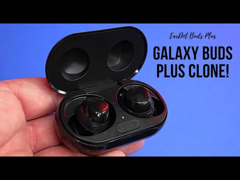Samsung Galaxy Buds Plus Super Clone - The Eardot Buds Plus! Incredible Fake Galaxy Buds Plus +!