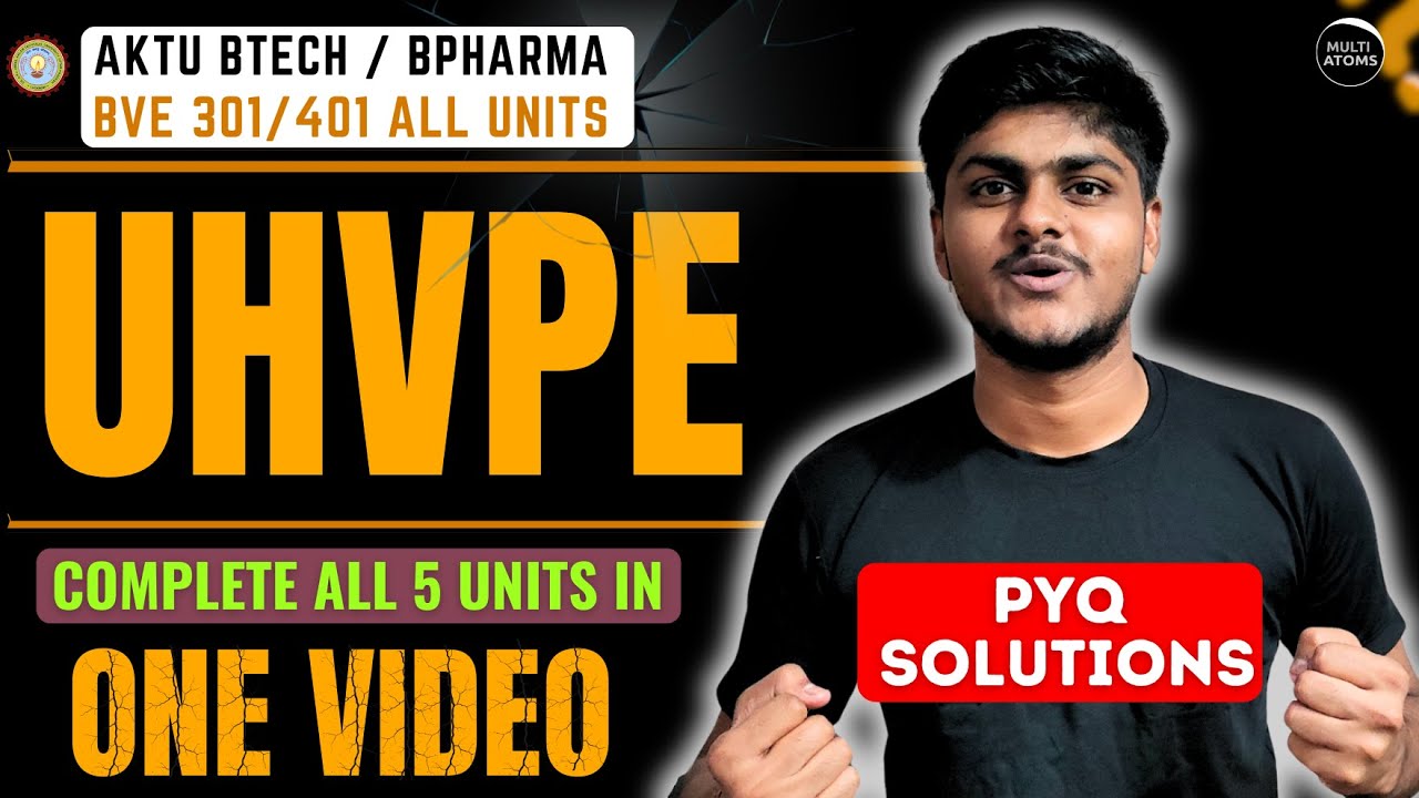 Complete Universal Human Values and Professional Ethics in One Video | PYQ Solutions | BVE-301/401