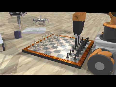 Robot simulator CoppeliaSim: create, compose, simulate, any robot ...