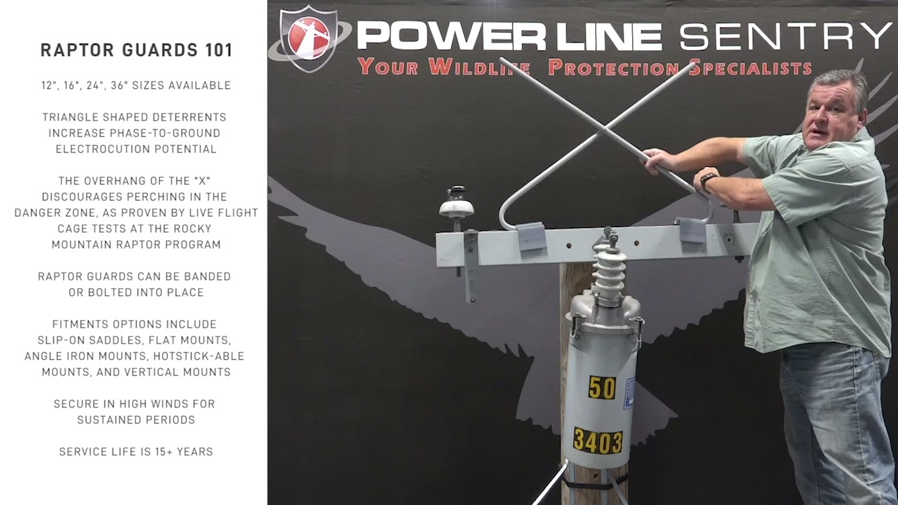 Power Line Sentry Raptor Guard Perching Deterrent Tutorial