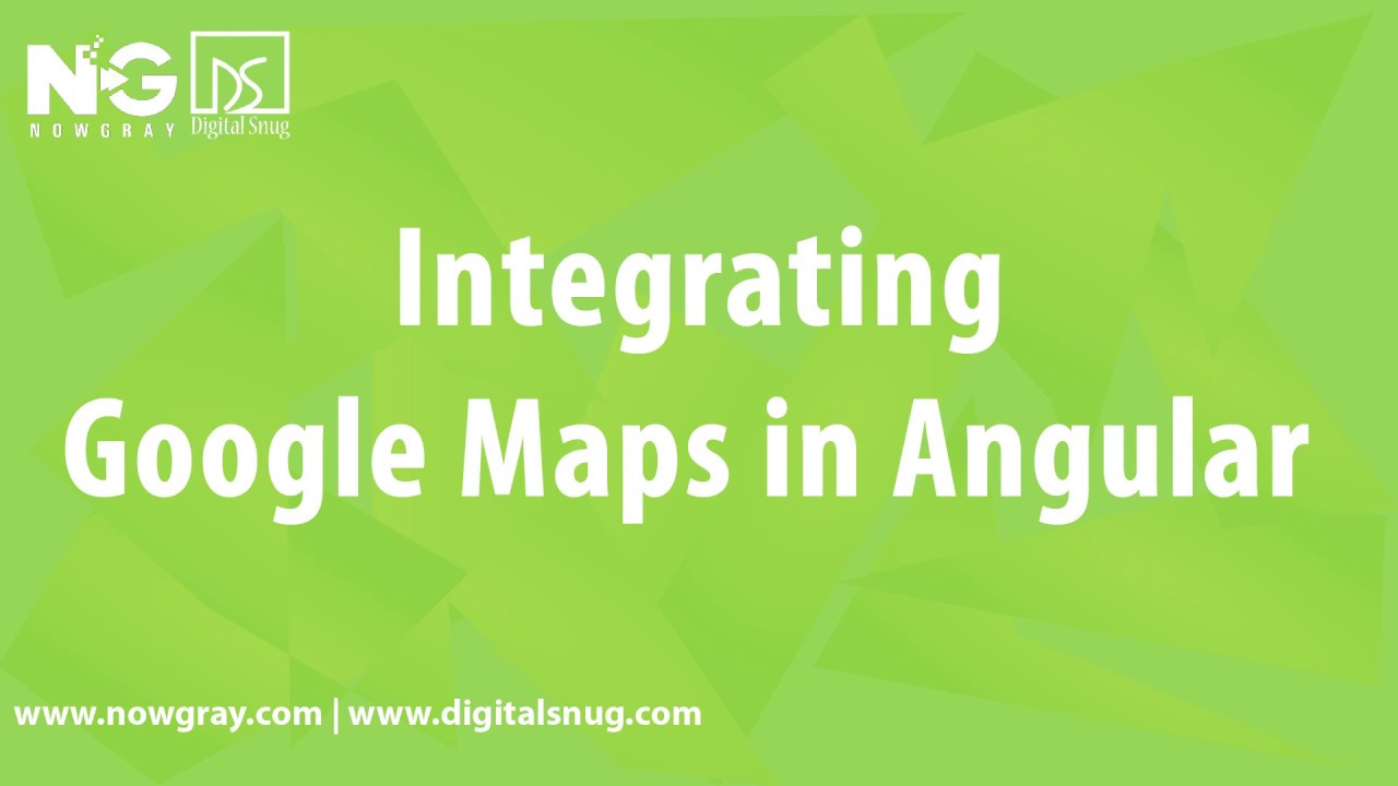 Integrating Google Maps in Angular
