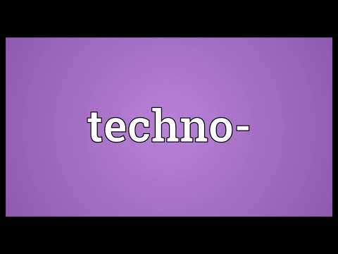 Techno Meaning