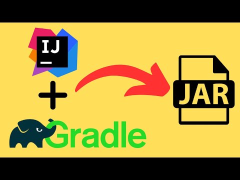 Use IntelliJ IDEA to create an EXECUTABLE JAR With Dependencies Using Gradle