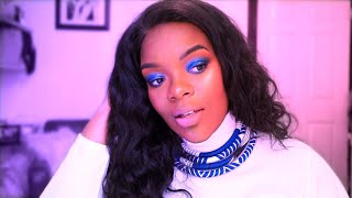 Blue Magic: A Founders' Day Collab ???? Zeta Phi Beta Ft: MsCoco Hair