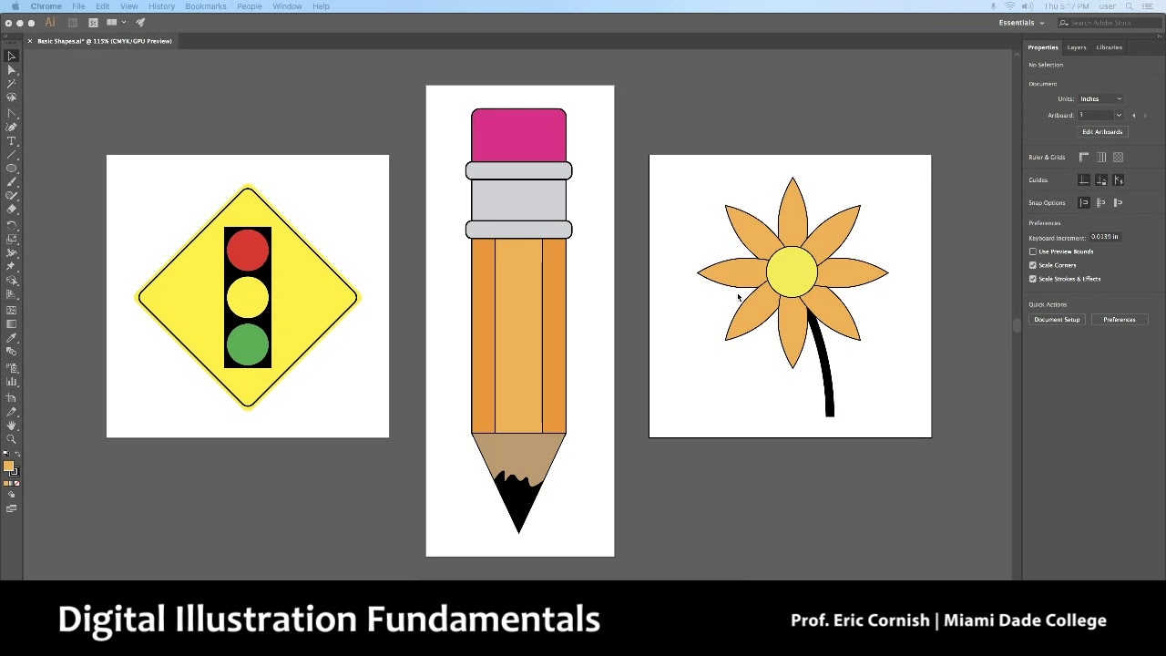 Creating with Basic Vector Shapes - Intro