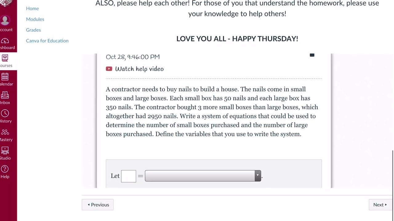 Homework 5 1 Delta Math Example Problems 5 1a and 5 1b