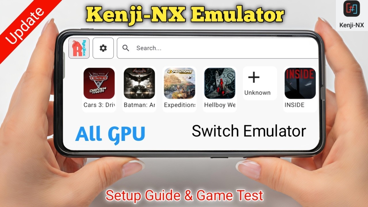 Kenji-NX Emulator & Update Beginner Guide Android - All GPU