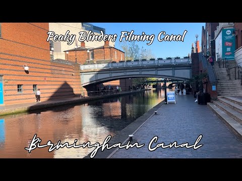 Peaky Blinders Filming Canal | Birmingham Canal Vlog