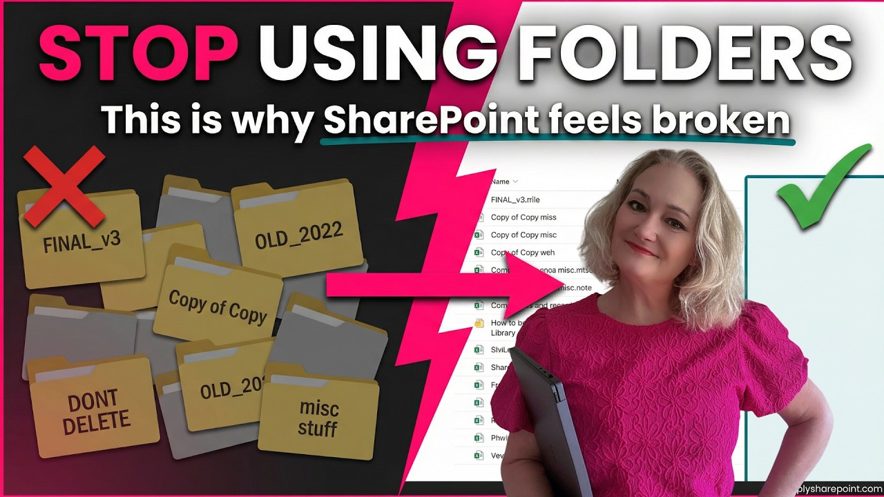 Stop Using SharePoint Like a Folder Drive (Why It Feels Broken)