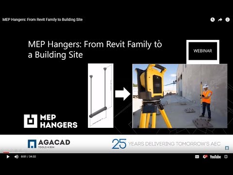MEP Hangers: Revit Family to Building Site