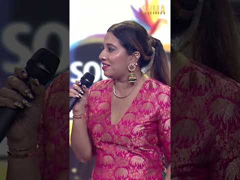Santhosh Narayanan and his wife played a super fun rapid fire at SIIMA Awards | #ytshorts