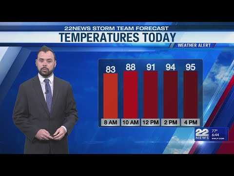 Heat wave continues with temperatures above 90°