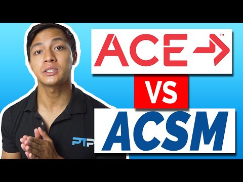 ACE vs ACSM Certification- Which is better in 2023? 🤷♂️
