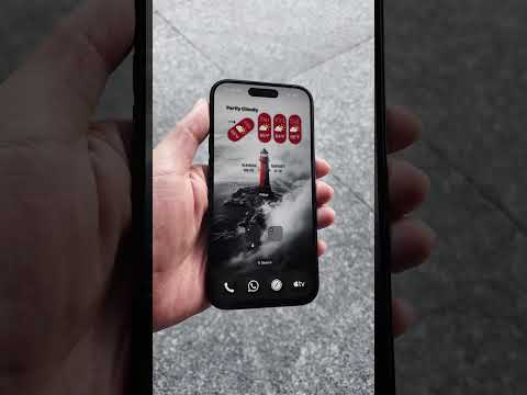 iPhone widget setup wallpaper 4k #wallpaper #iphone16