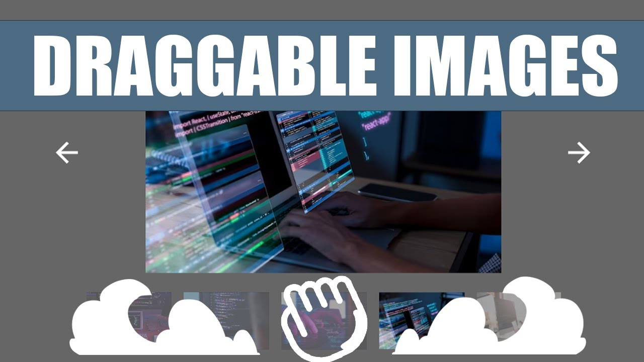 DRAGGABLE IMAGE SLIDER GALLERY (WEB COMPONENTS HTML CSS JS)