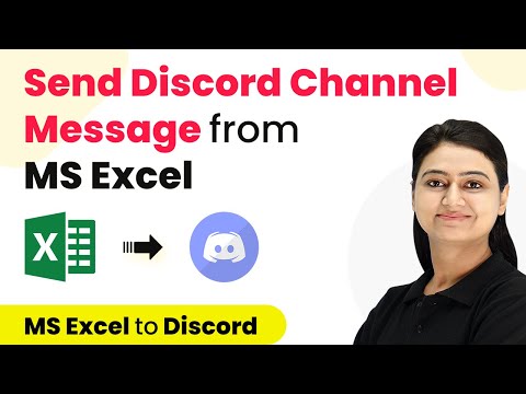 How to Send Discord Channel Message from MS Excel - MS Excel to Discord Integration
