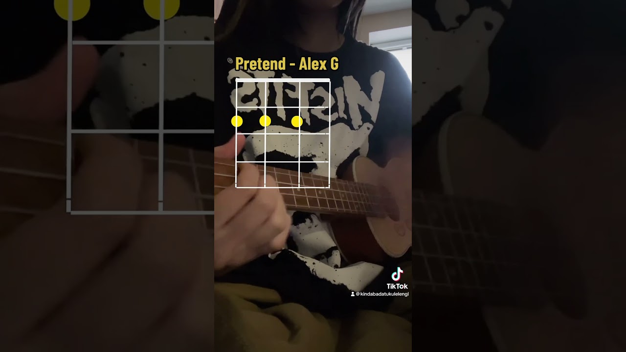 Pretend - Alex G Ukulele tutorial