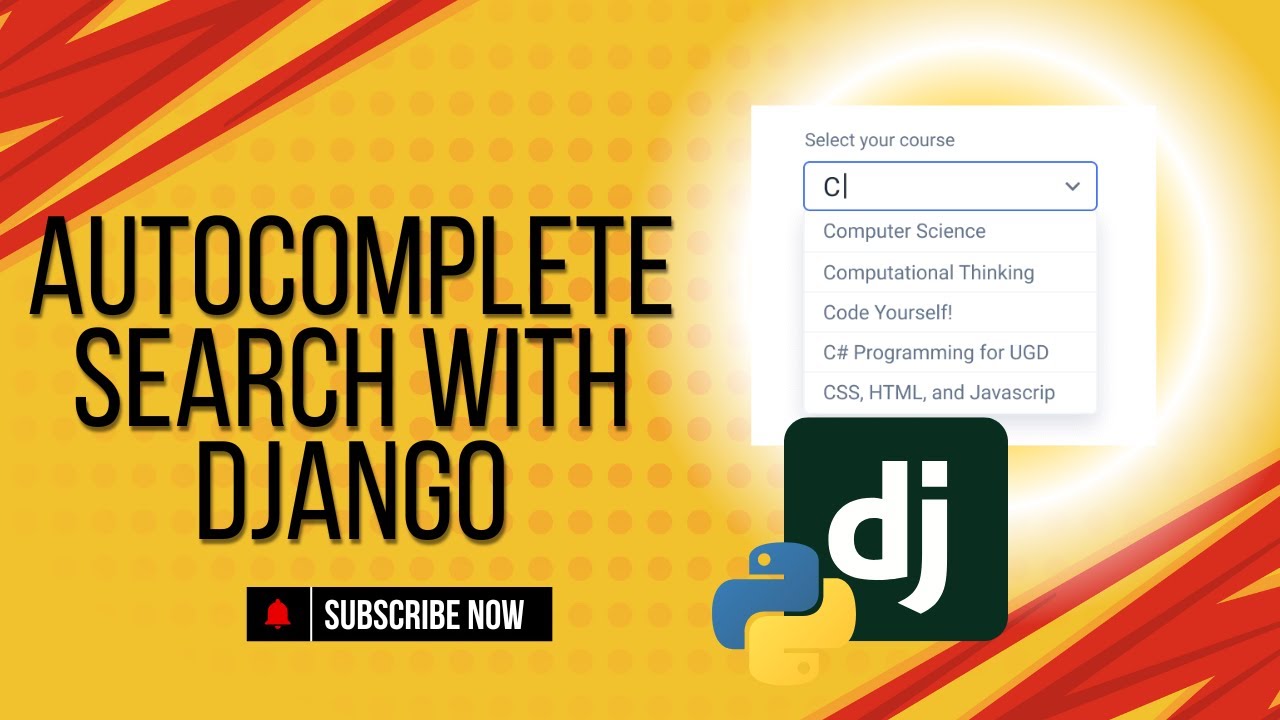 How to Build Autocomplete Search in Python and Django: Full Tutorial