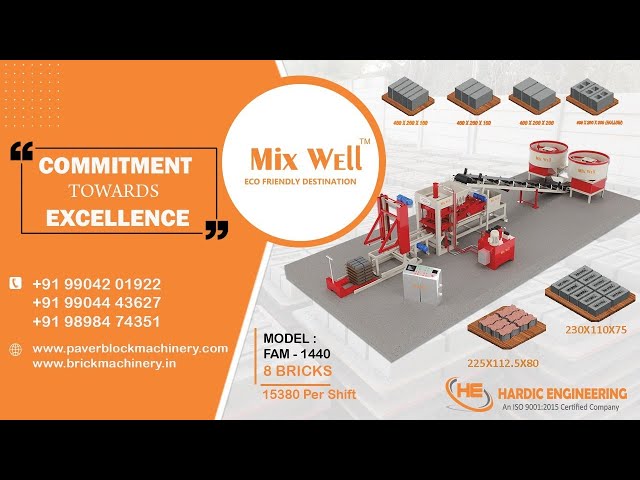 Cement Brick Making Machine - Automatic Cement Brick Making Machine ...