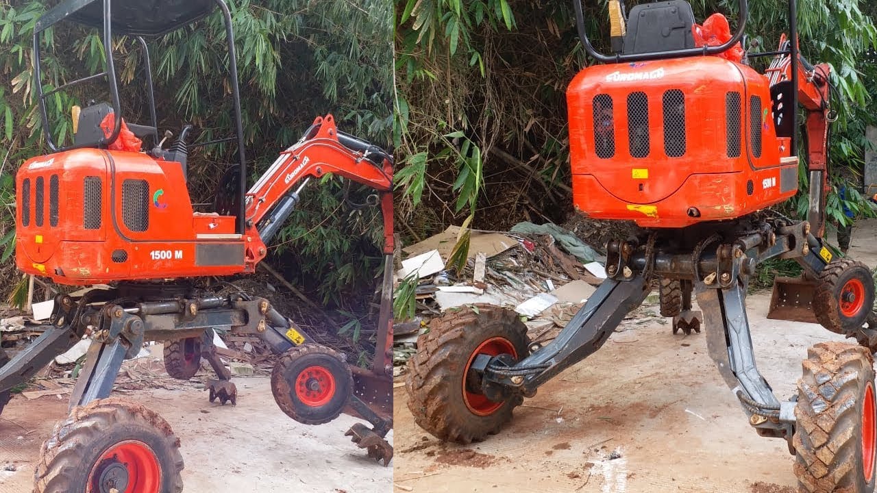 Spider Backhoe, Alat Berat Super Lincah yang Bisa Merayap di Tanah ...