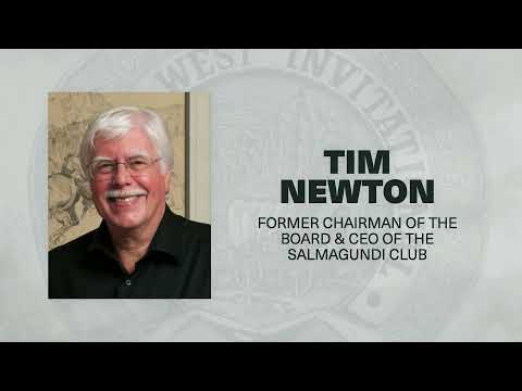 2021 Prix de West Friday Seminar: Tim Newton