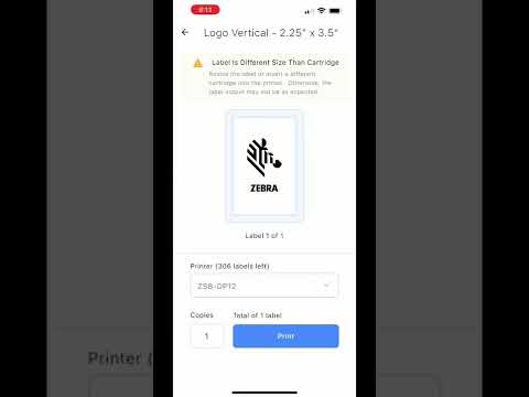 The ZSB label printer by Zebra is so easy to use I made some stickers using it! @ZebraTechnologiesGlobal