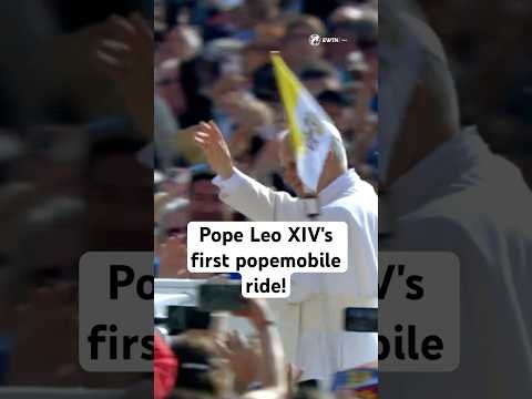 Pope Leo XIV’s First Popemobile Ride
