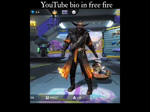 YouTube bio in Free Fire Max || Legend bio || ๐๐ฟ ||