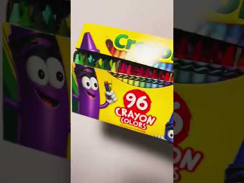 Amazing CRAYONS 🖍️ colorful #shorts  #crayons