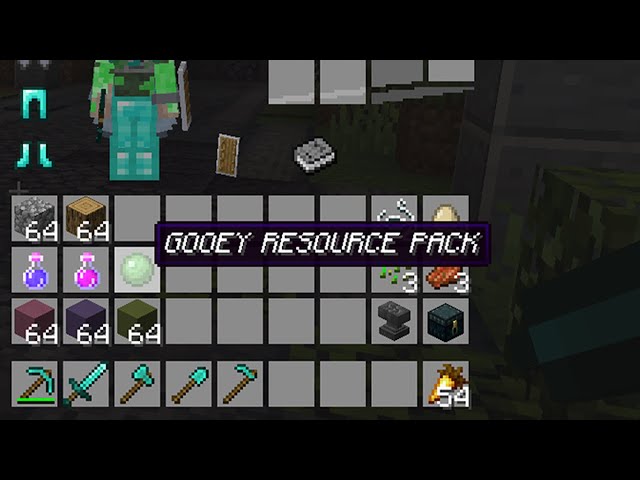GOOEY - The Best GUI Resource Pack Minecraft Texture Pack