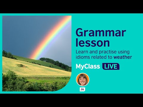 Grammar Lesson: Talking about the weather