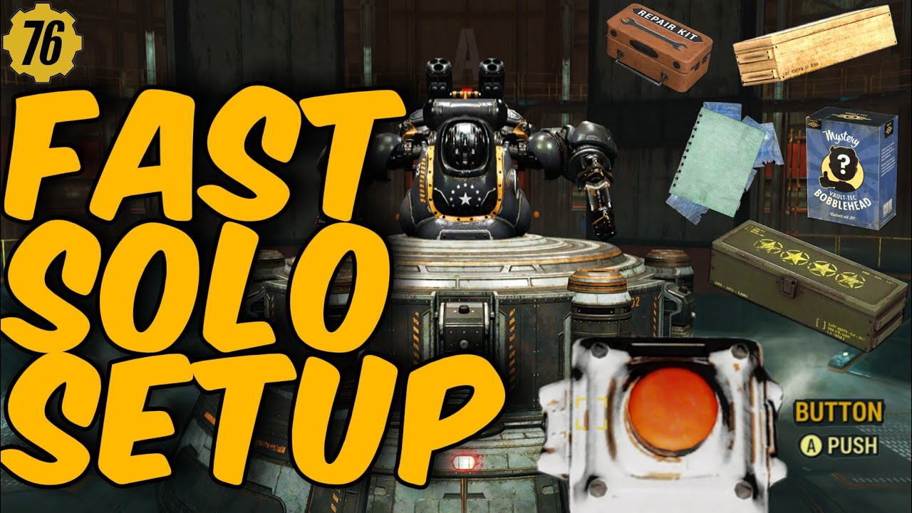 Solo EN06 Button Setup - Fallout 76