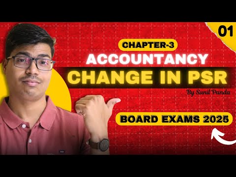 Change in Profit sharing ratio | Part 1 Class 12 Accountancy | Best Explanation with sums | 2024-25