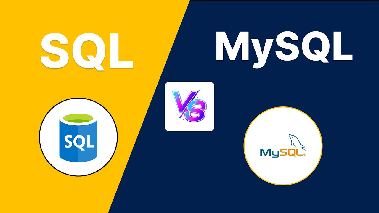 SQL VS MySQL | Know The Key  Difference Between SQL and MySQL