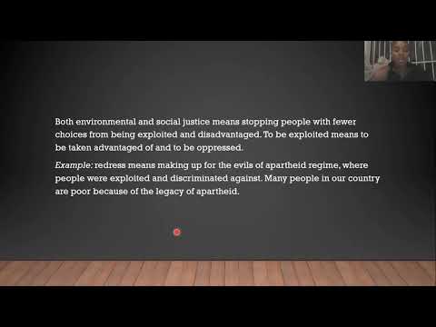 Life Orientation Lesson 1 FET phase grade 10 Social and envrionmental justice
