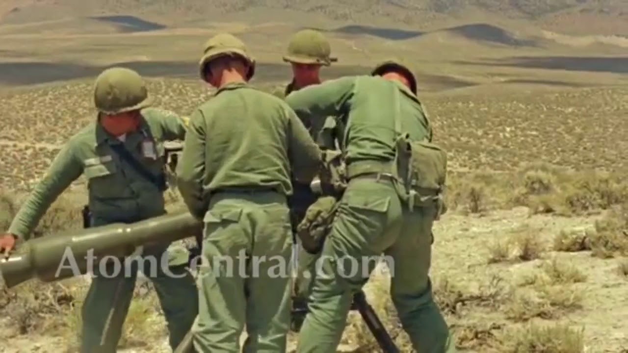 W-54 Davy Crocket Test Fire (Tiny Nuke)