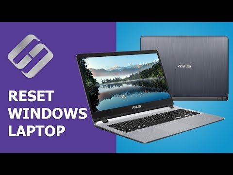 How to Factory (Hard) Reset a Laptop or Reinstall Windows 10, 8 or 7 💻👨💻📀
