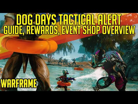 Dog Days Tactical Alert - Guide, Rewards, Event Shop Overview | Warframe